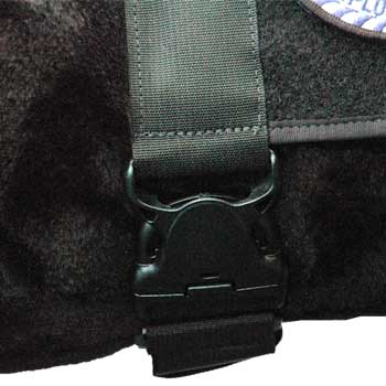 Combat Harness with plastic cop-lock buckle