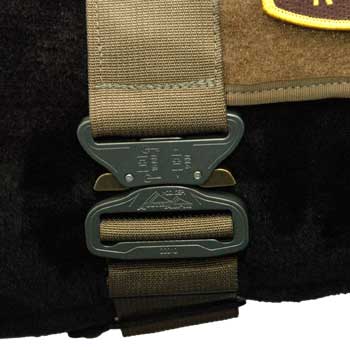 Combat Harness with metal Cobra buckle